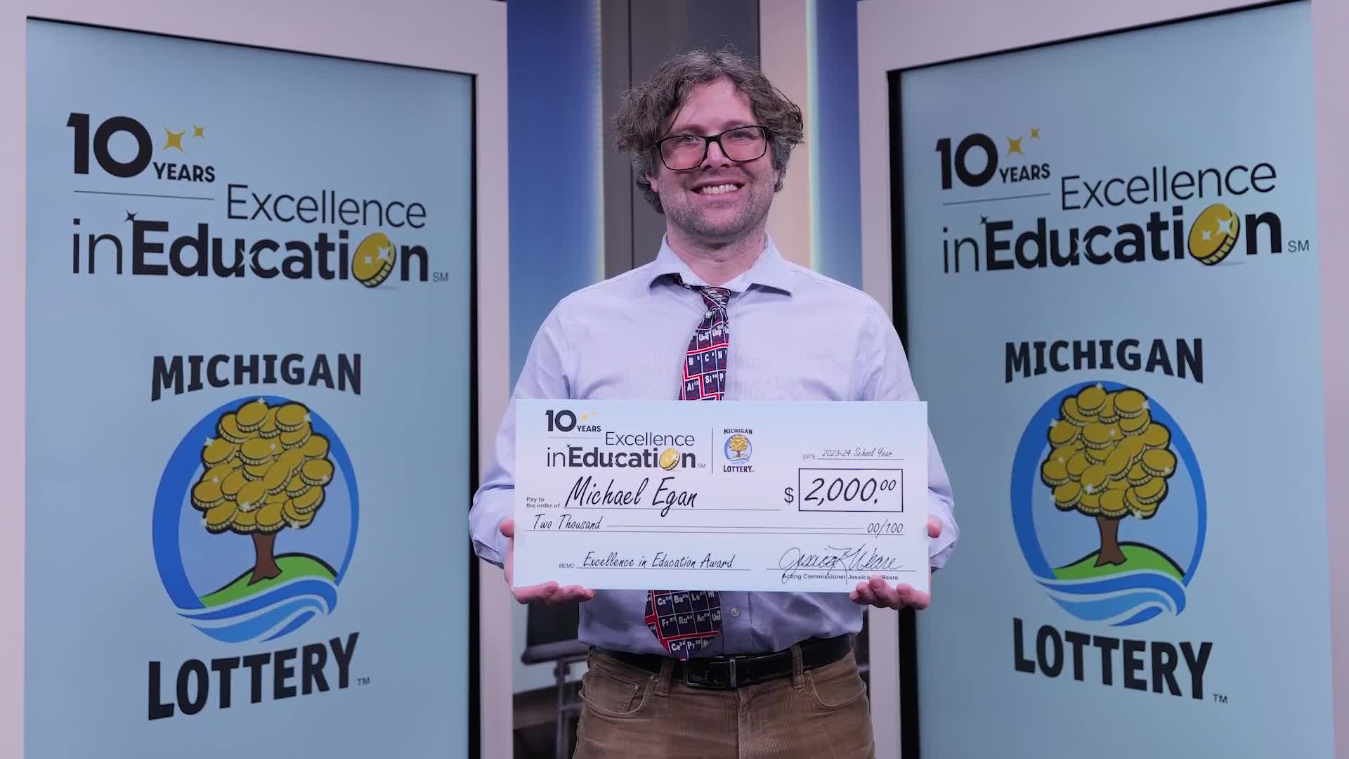 Excellence in Education: Michael Egan from Larson Middle School ...