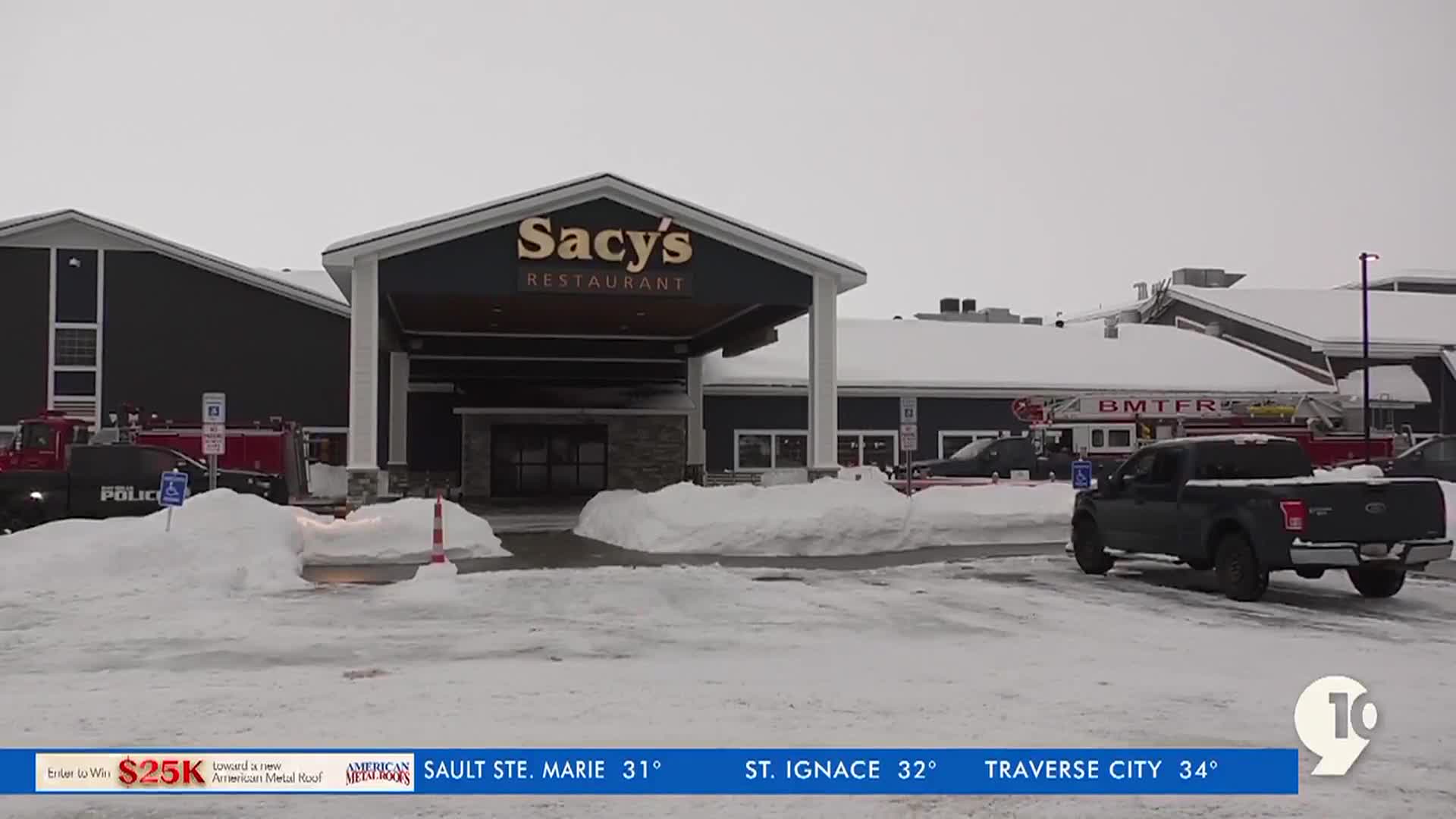 Bay Mills Resort and Casino evacuated after roof collapse at Sacy’s ...