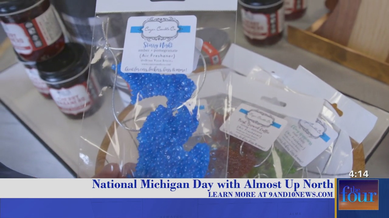 Celebrating National Michigan Day with Almost UP North in Clare – 9&10 News