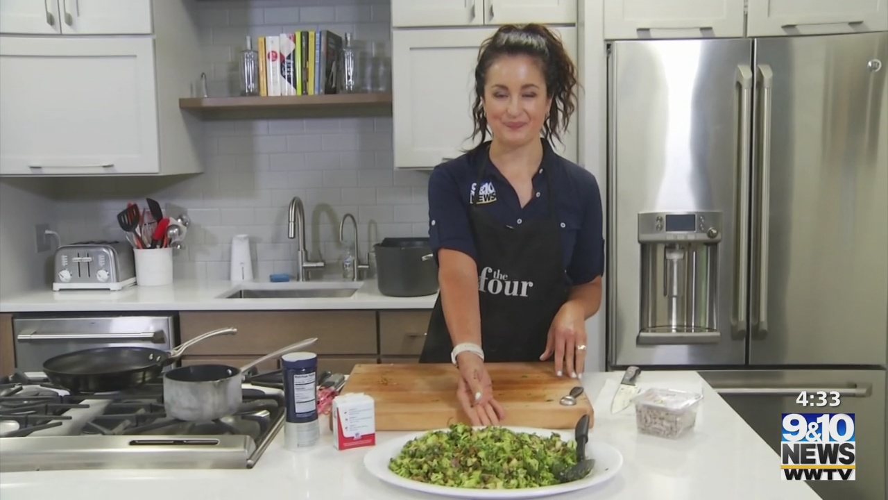 Michelle Cooks: Broccoli Spoon Salad With Warm Vinaigrette – 9&10 News