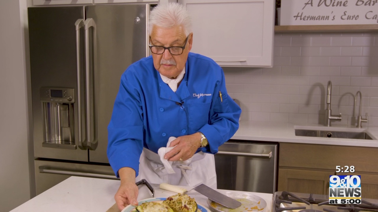 Cooking With Chef Hermann: Wild Rice, Pecan and Cranberry Stuffed Acorn ...