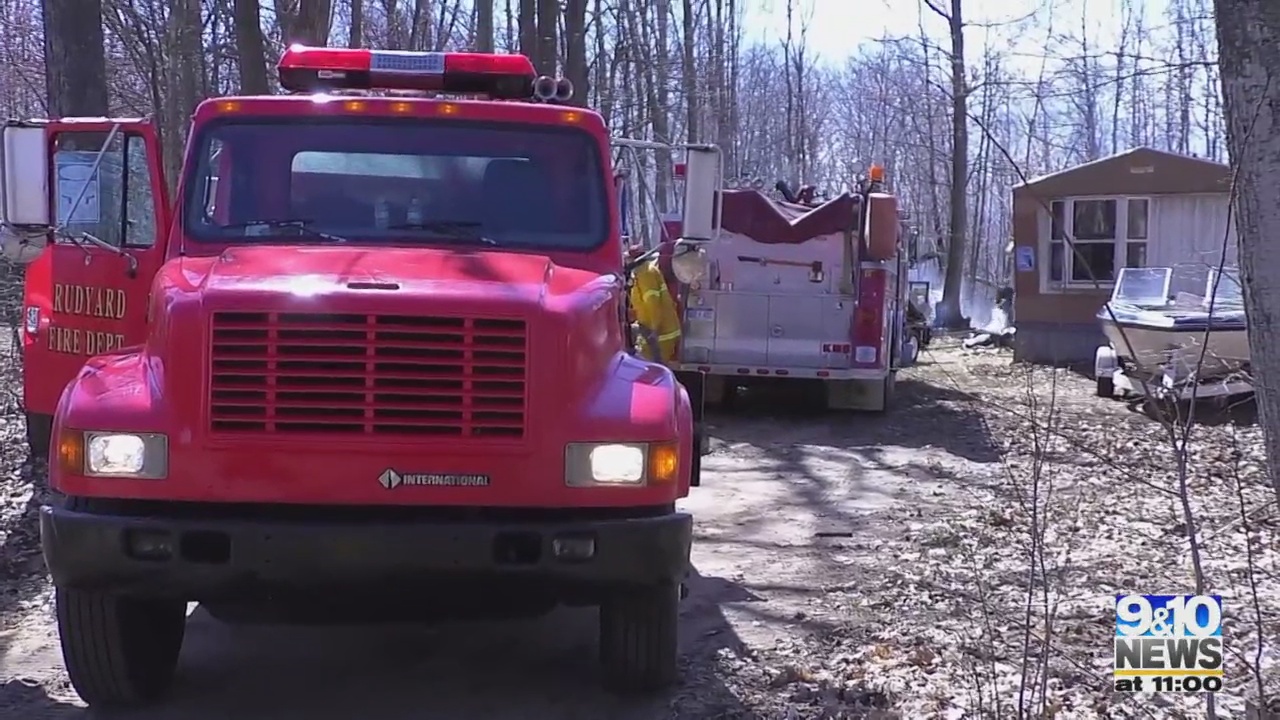 Kinross Grass Fire Destroys Storage Area and Contents, Damages Back of ...