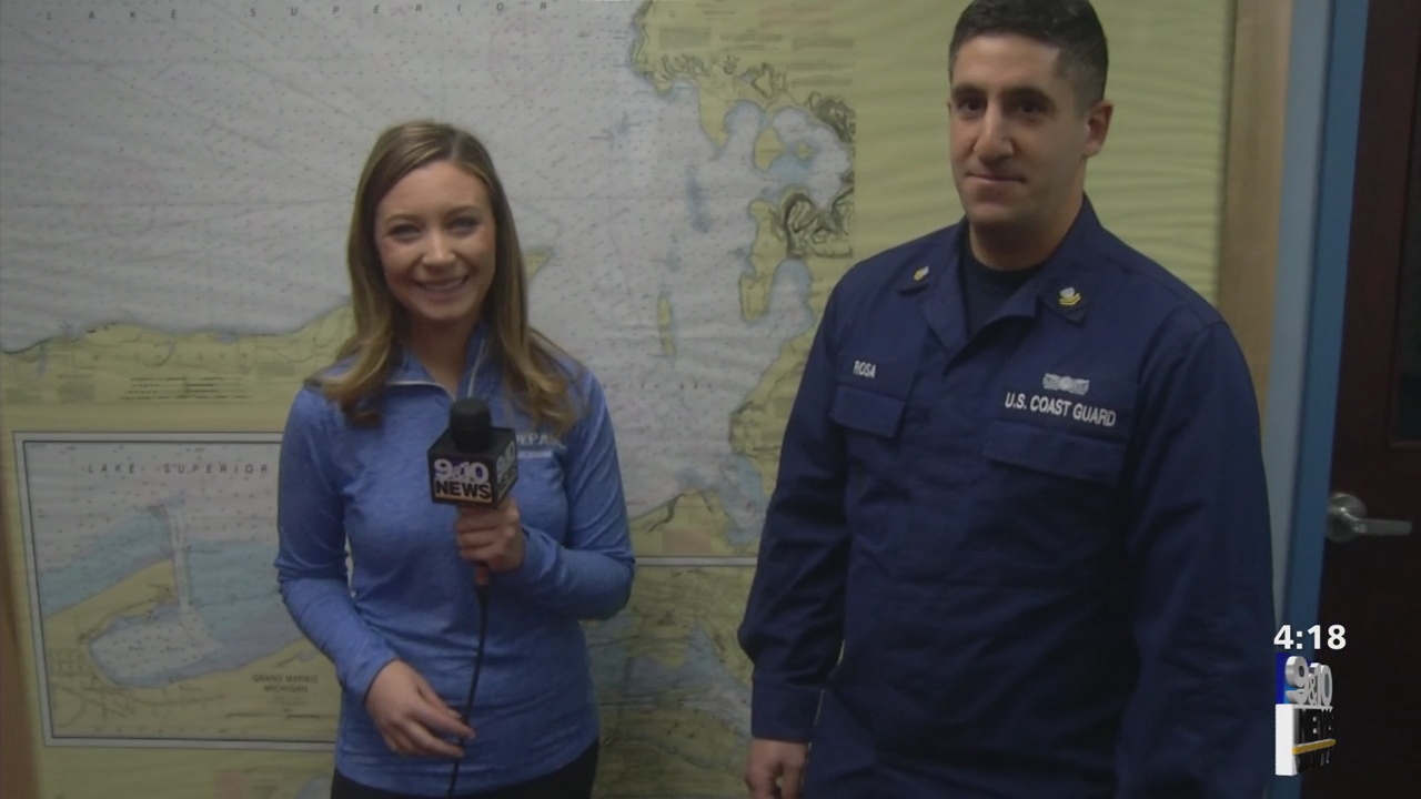 Ice Safety and Training with USCG Station Sault Ste. Marie – 9&10 News
