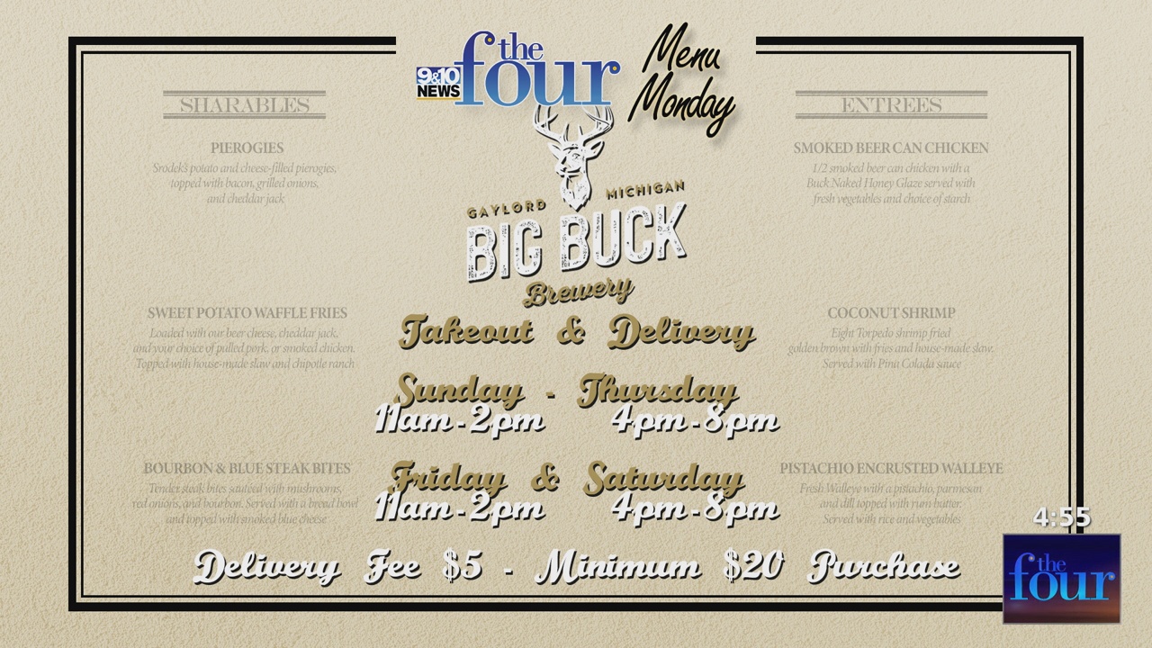 Menu Monday: Big Buck Brewery – 9&10 News