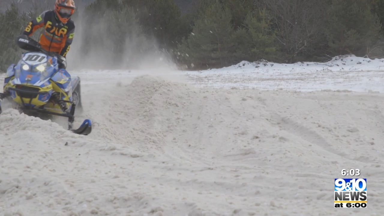 A Look Into the Only Public Snocross Track in Michigan – 9&10 News