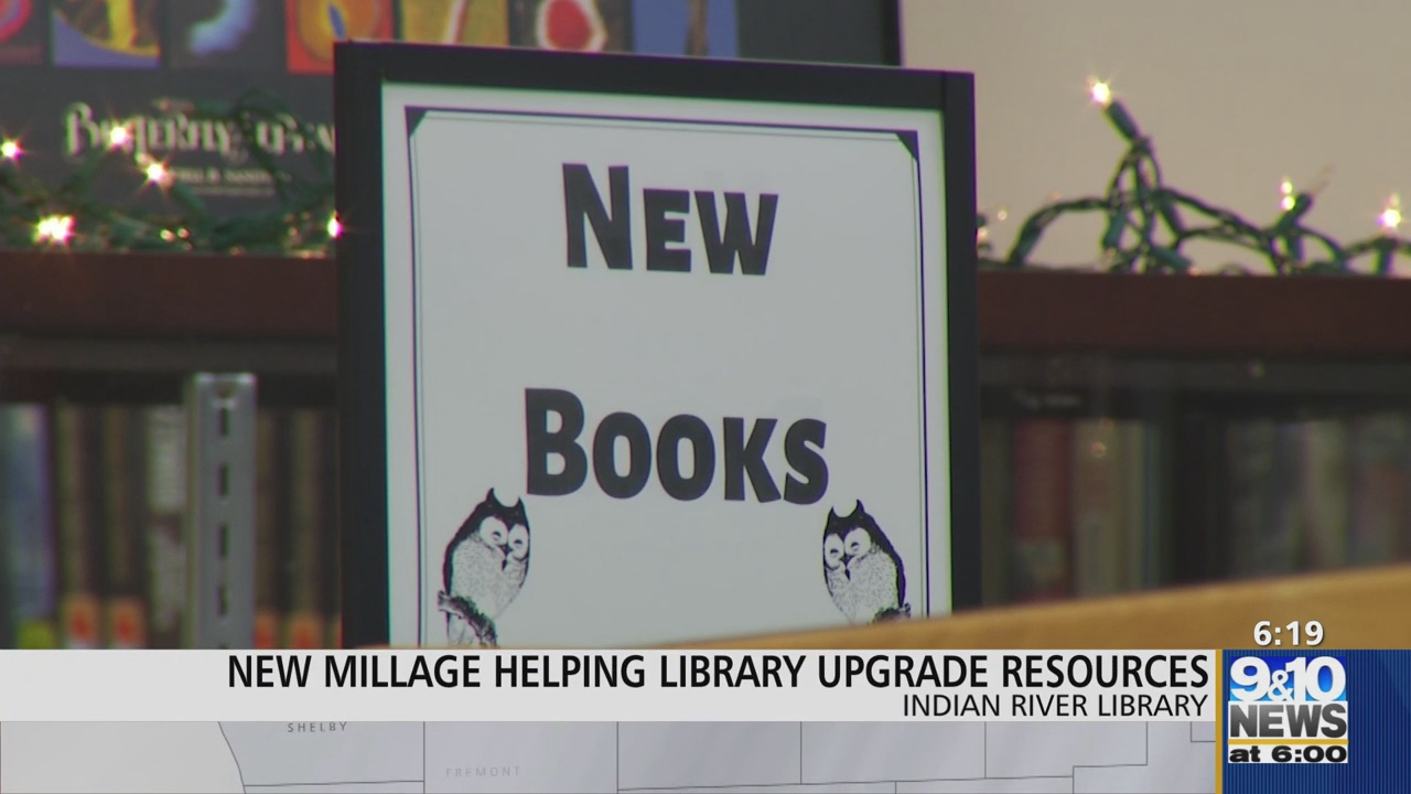 Indian River Library Works on Upgrades Thanks to Millage – 9&10 News