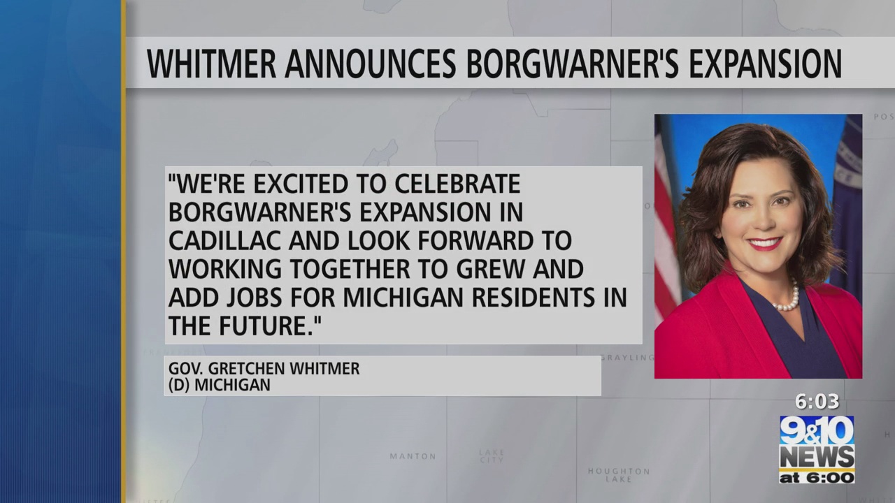 Gov. Whitmer Announces Expansion of BorgWarner Thermal Systems In ...