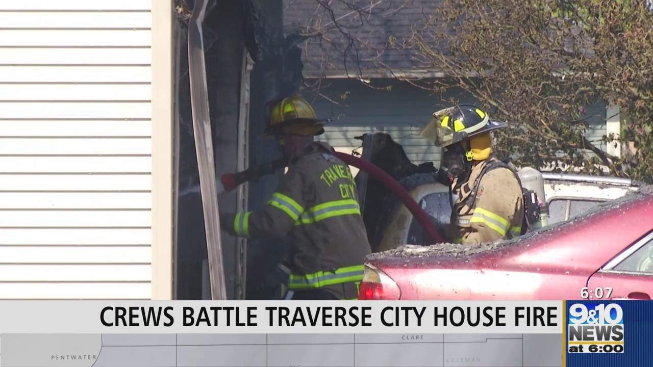 House Fire In Traverse City – 9&10 News