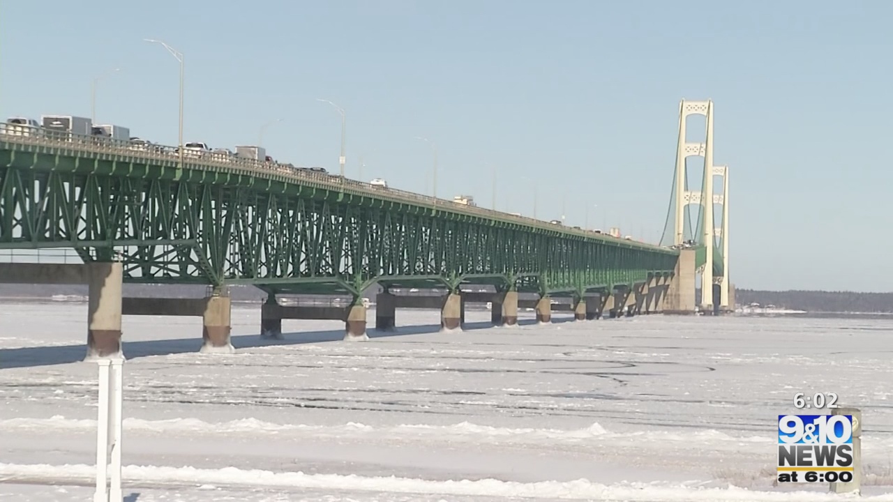Railings Stop Car from Going off the Mackinac Bridge Following Crash ...
