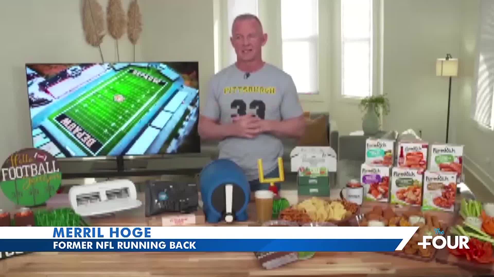 NFL legend Merril Hoge gives tips on a successful Super Bowl party ...