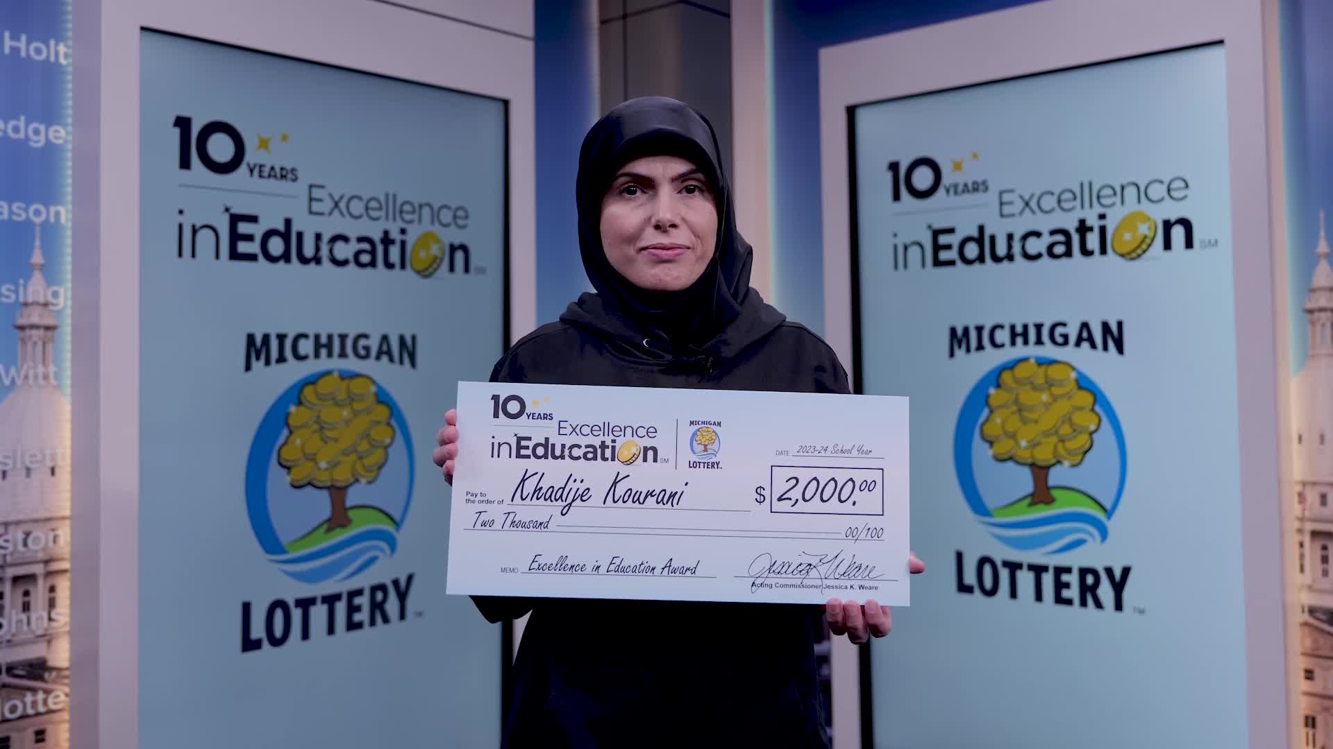 Excellence in Education: Khadije Kourani from Edsel Ford High School ...