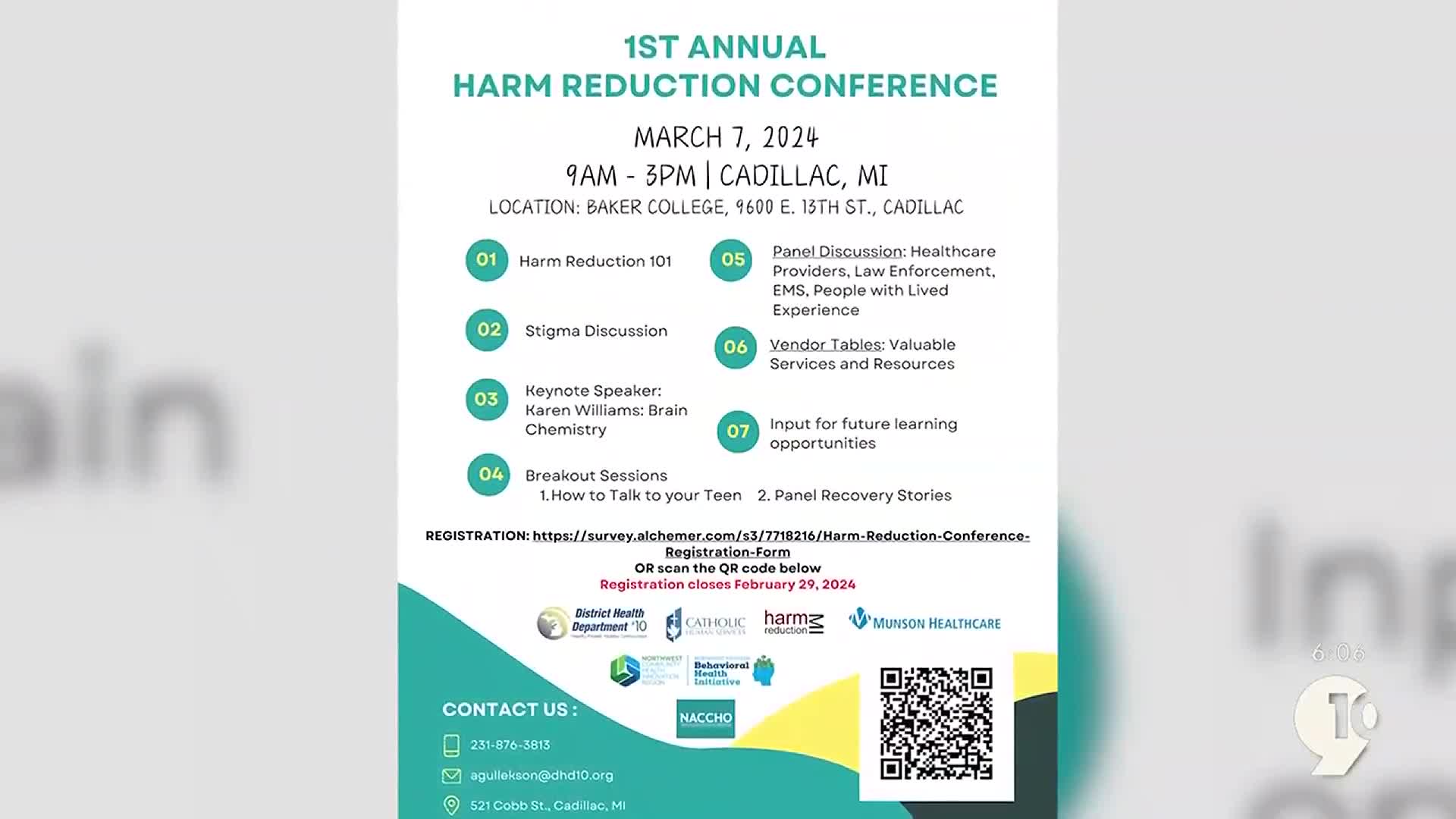 Harm Reduction Conference to be held in Northern Michigan March 7 – 9 ...