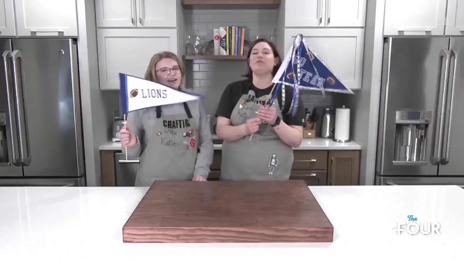 Crafting with the Katies: Making a felt pennant! – 9&10 News