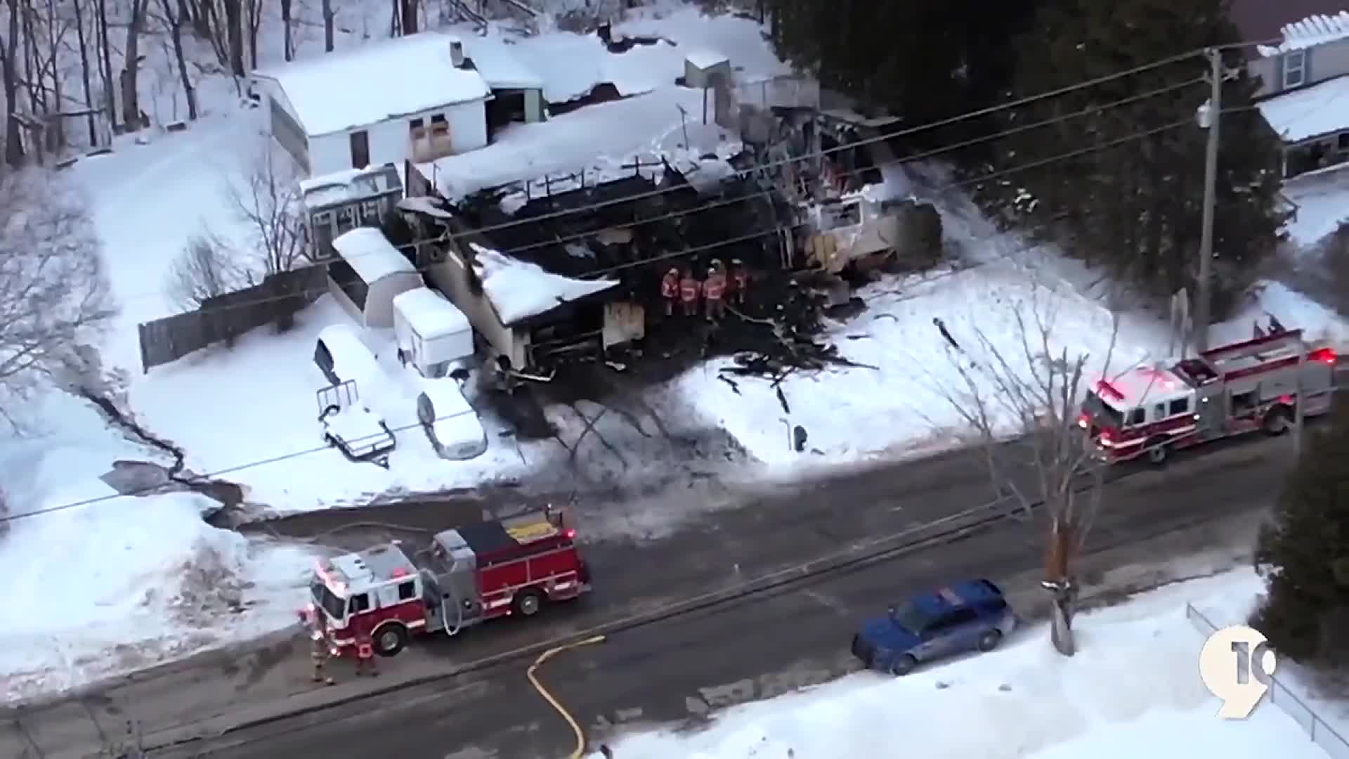 St. Ignace schools put on lockdown as firefighters battle house fire ...