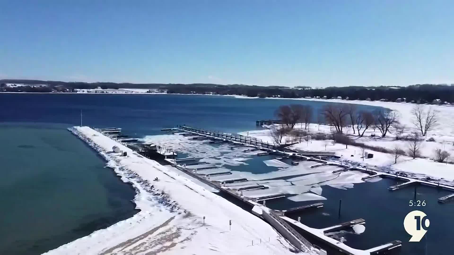 Northern Michigan From Above: Tour Above Suttons Bay Marina – 9&10 News