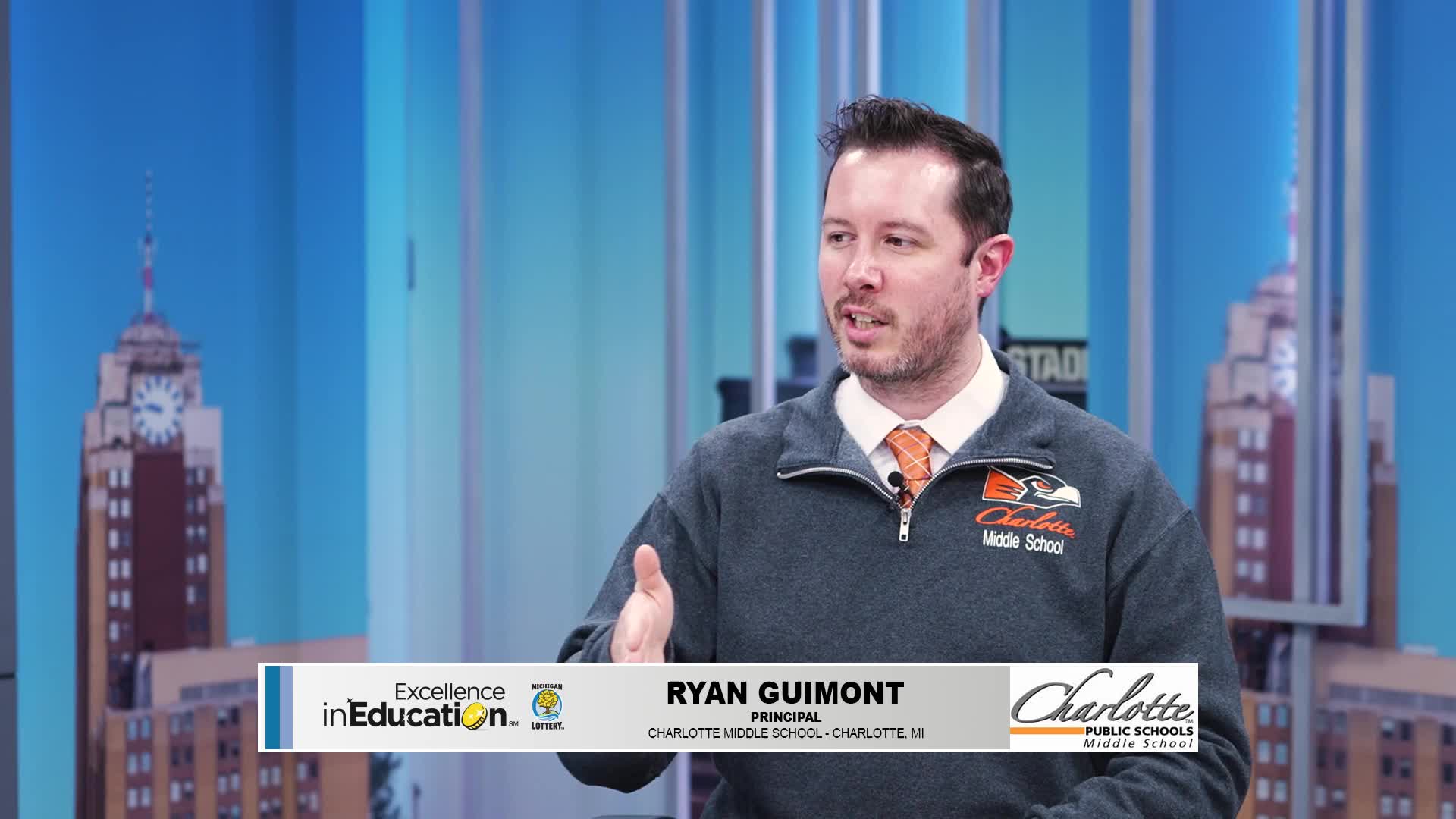 Excellence in Education: Charlotte Middle School’s Ryan Guimont ...