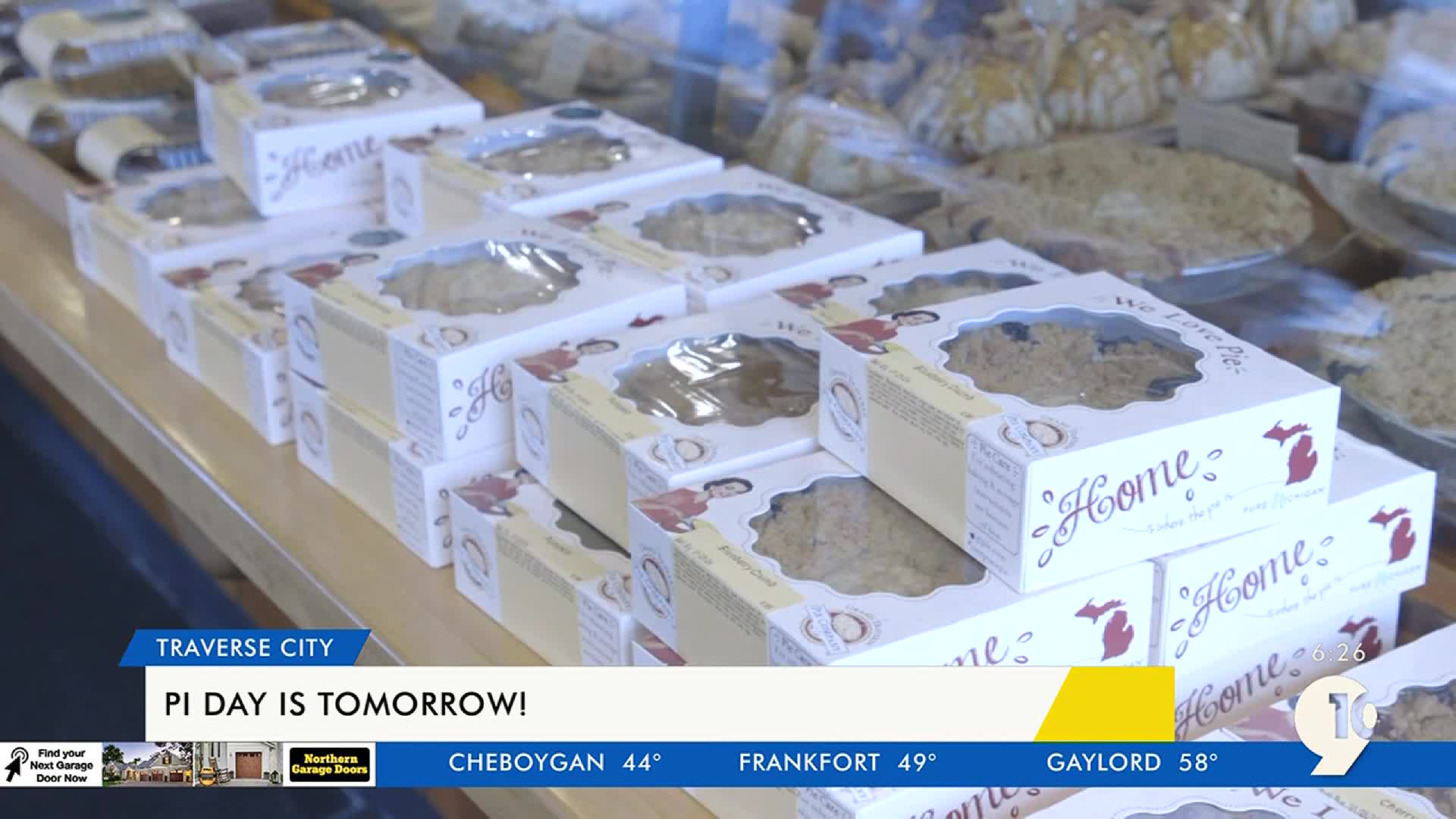 Head to Grand Traverse Pie Company to celebrate ‘Pi’ Day with a slice – 9&10 News