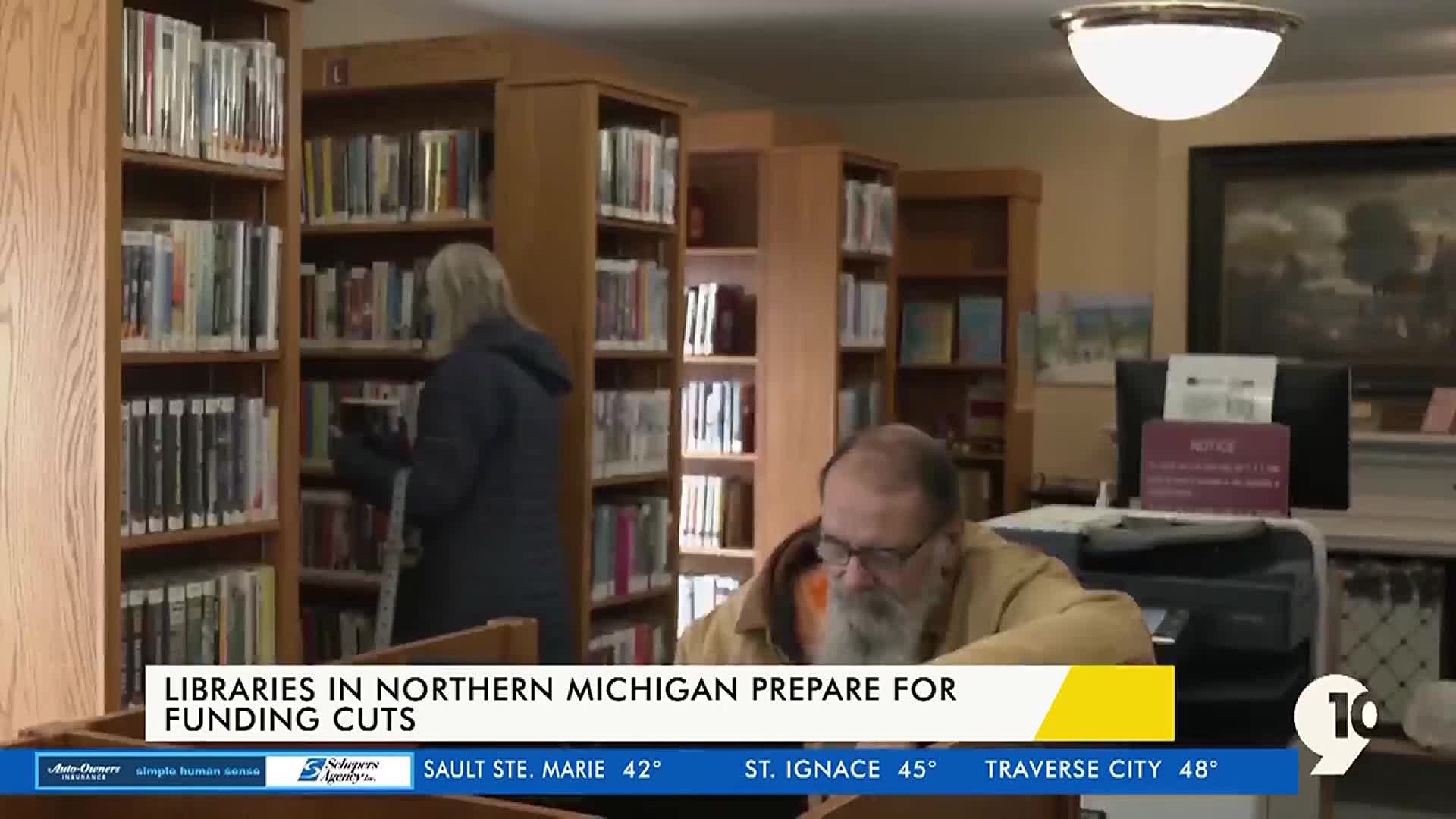 DOGE cuts will be impacting Northern Michigan libraries – 9and10News.com