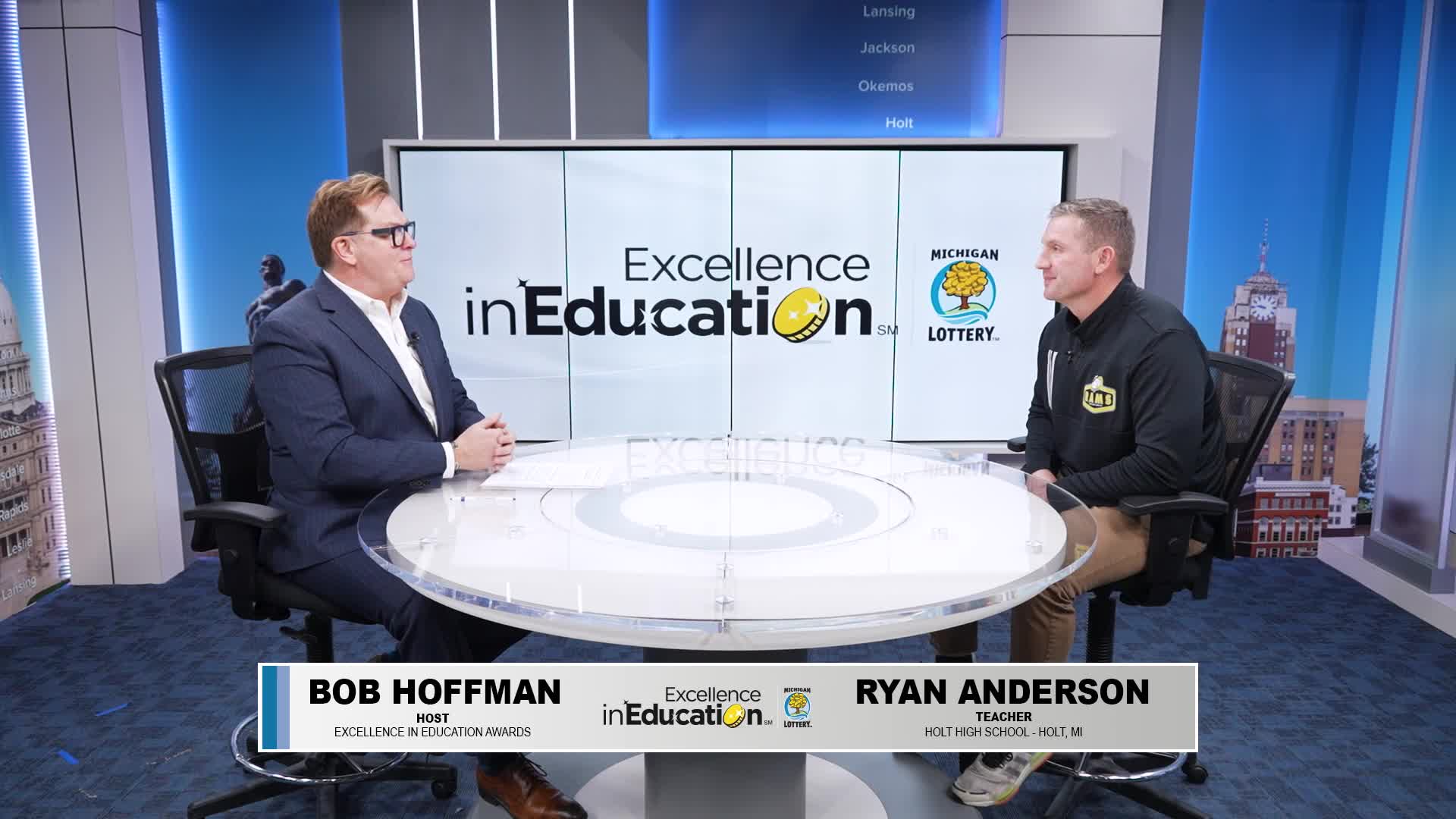 Excellence in Education: Holt High School’s Ryan Anderson – 9&10 News