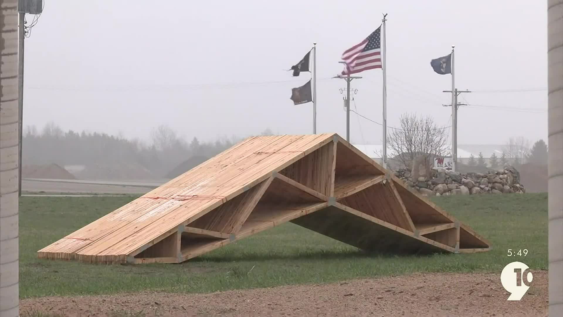 Cadillac Veterans Park Moving Forward with Pavilion Construction – 9&10 ...