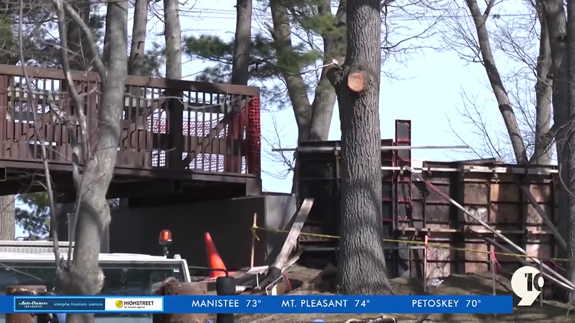 Grand Traverse Parks and Rec demolishes bridge at Civic Center ...