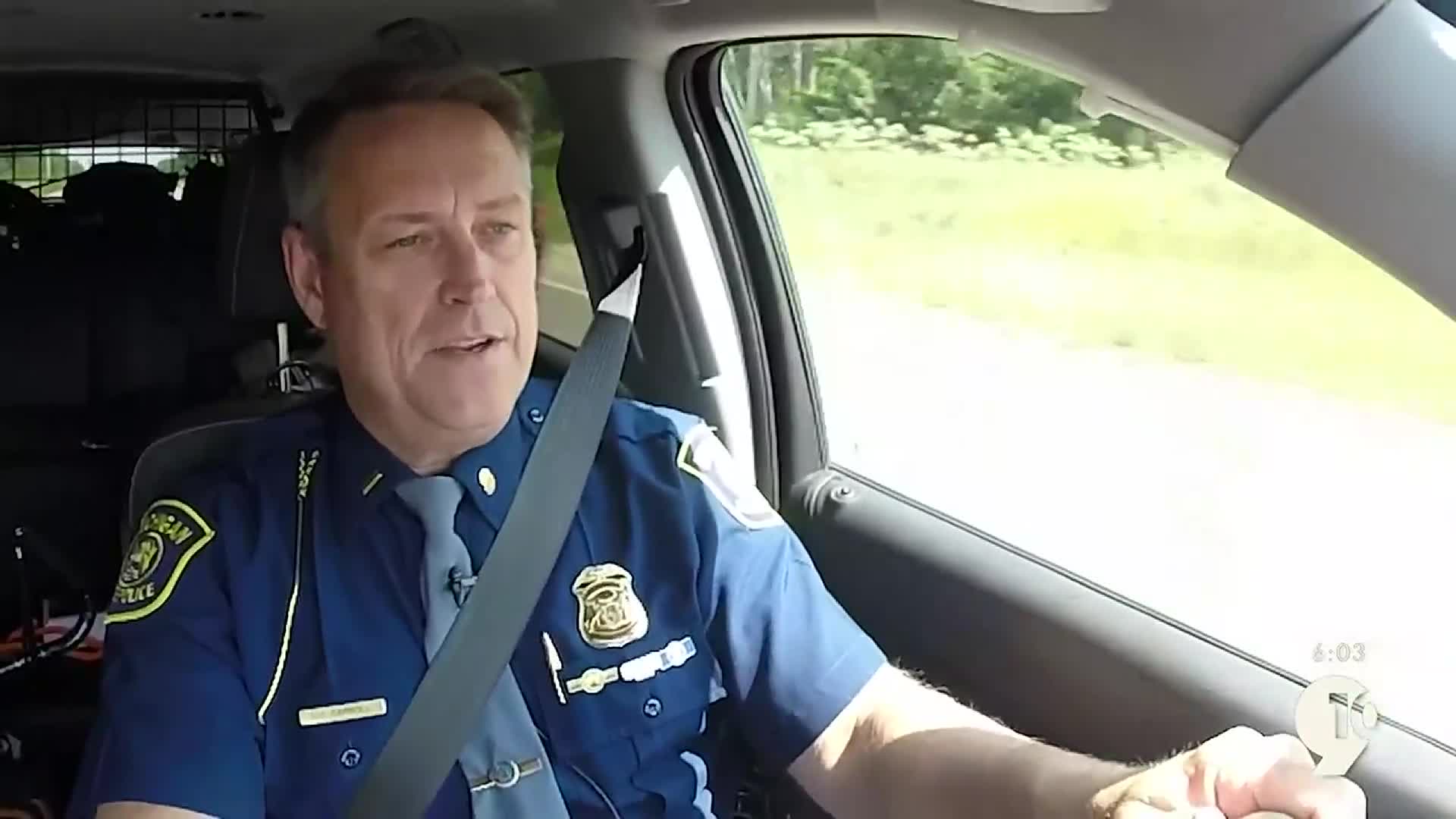 We took a ride with state police to find out more about new distracted ...