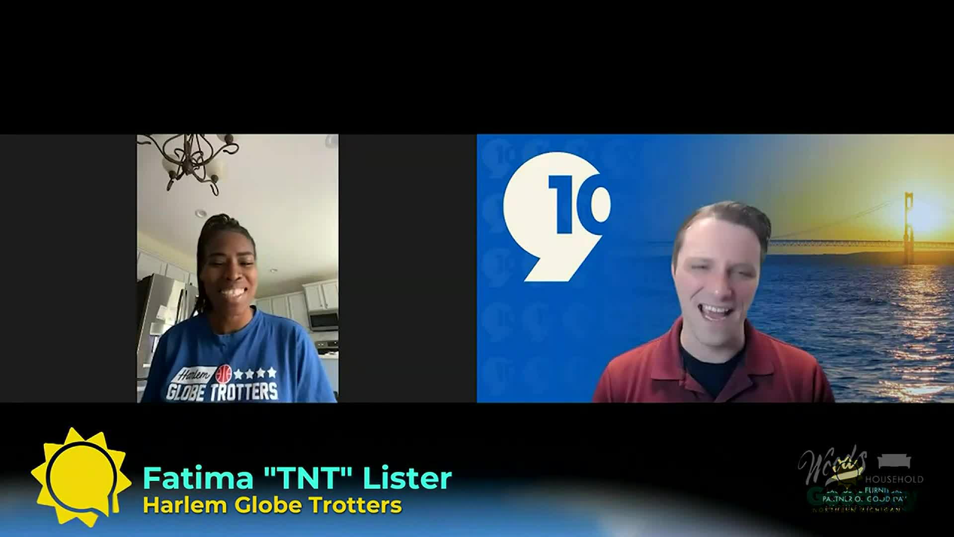 Eric Brazeal talks to Harlem Globetrotter Star Fatima ‘TNT’ Lister – 9 ...