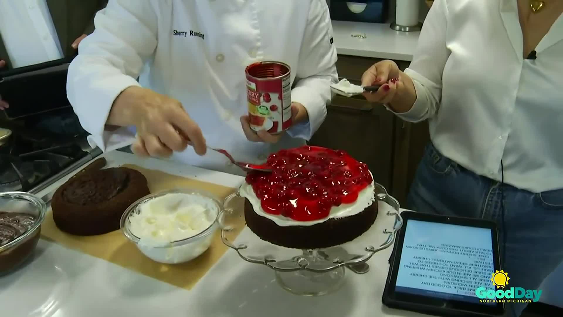 Chef Sherry goes all in on cherries with cocktails, cake and more ...