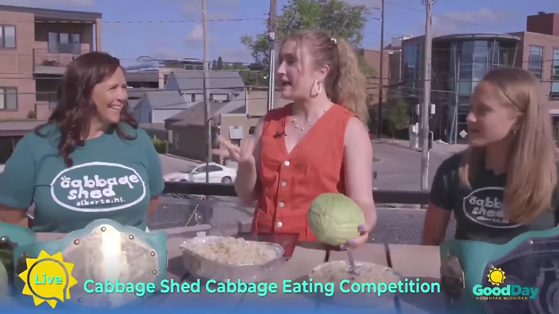 Cabbage Shed hosts cabbage eating competition – 9&10 News
