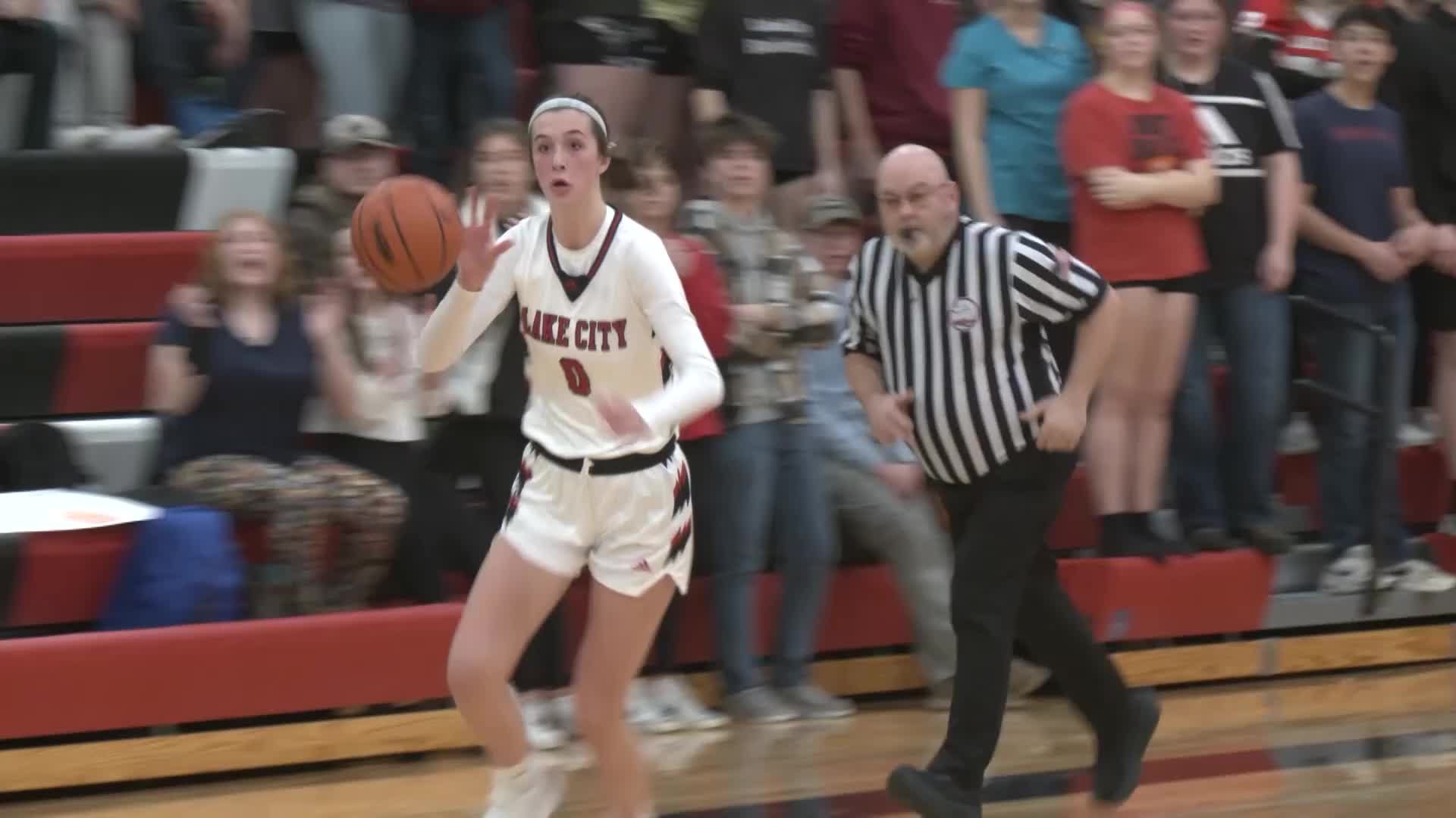 Lake City star basketball player Alie Bisballe commits to Wisconsin ...