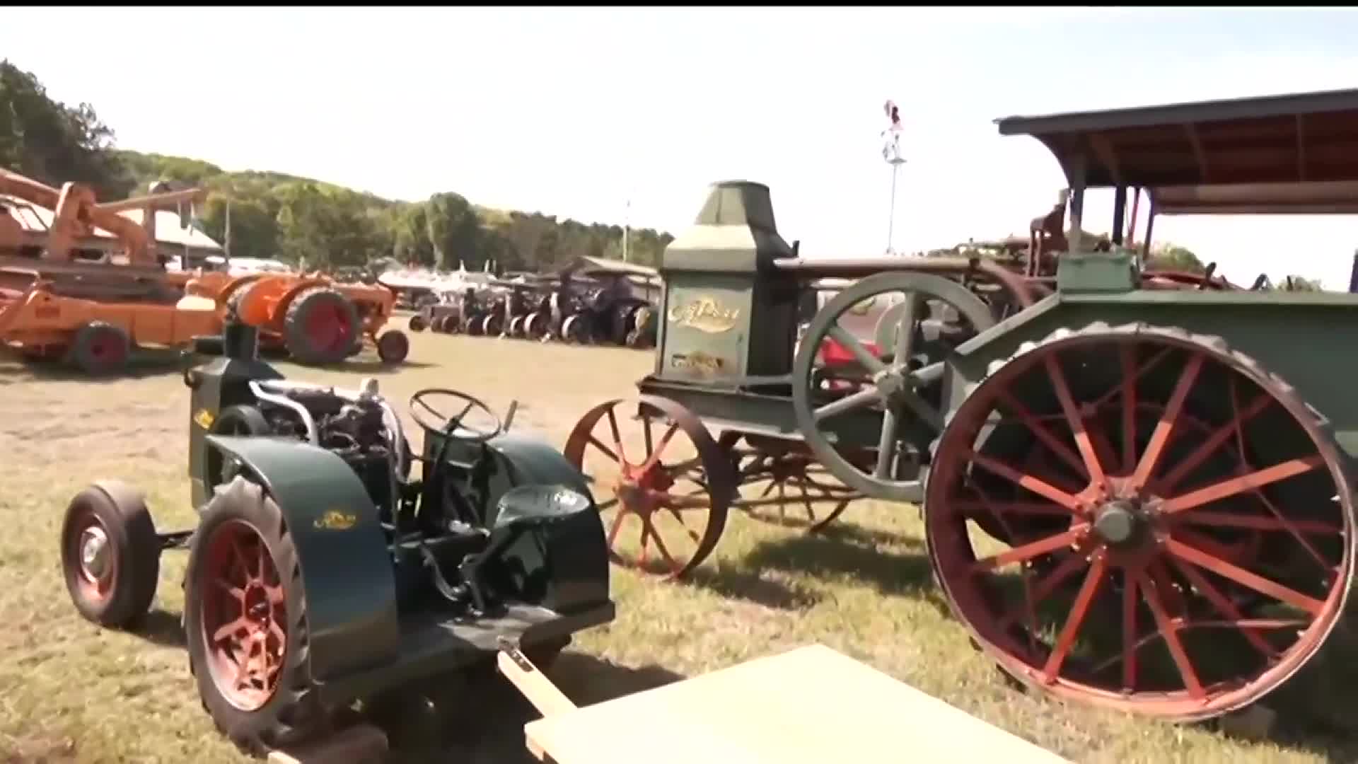 Rachel is live at the Northern Michigan Antique Flywheelers 37th annual ...