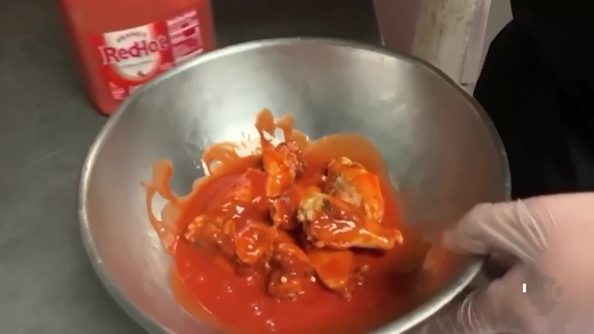 Taste testing wings from the Detroit Wing Company for National Wing Day ...