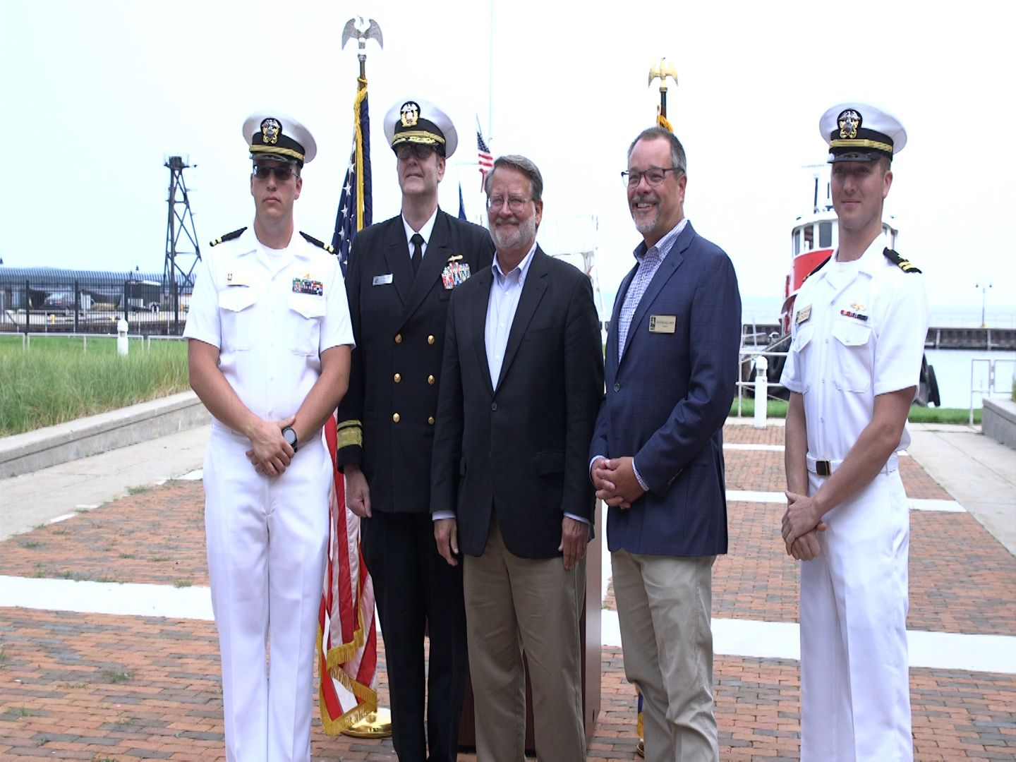 Sen. Gary Peters visits Great Lakes Maritime Academy to talk about ...