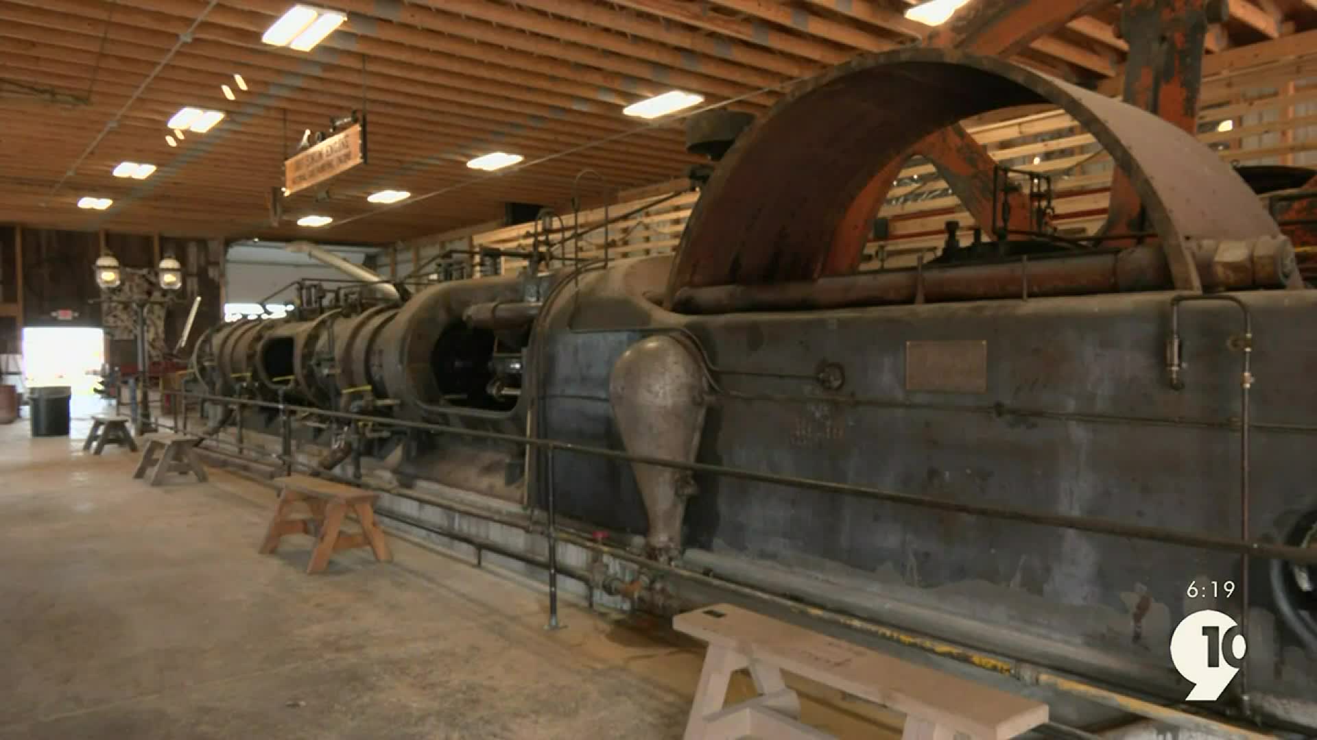 1907 Snow engine putting on a show at the Buckley Old Engine Show – 9 ...