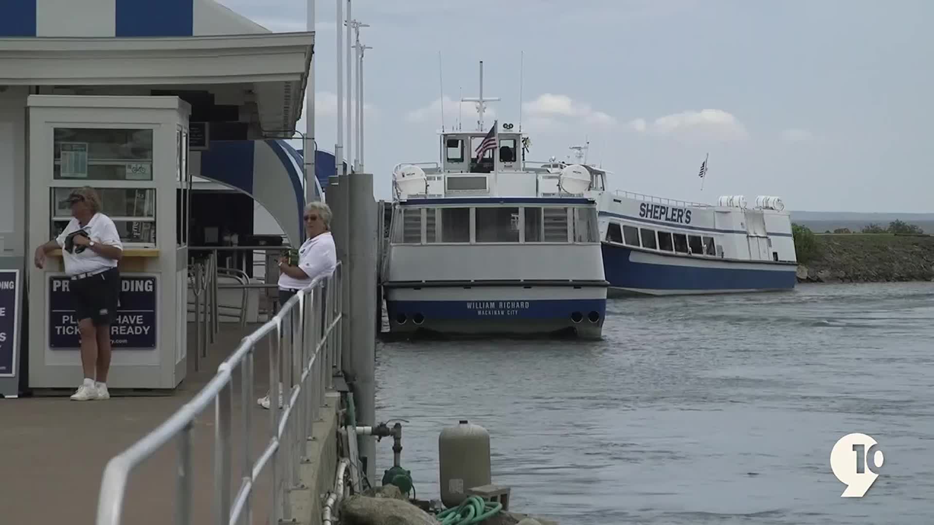 Mackinac Island still encouraging visitors, says ferry schedule is ...