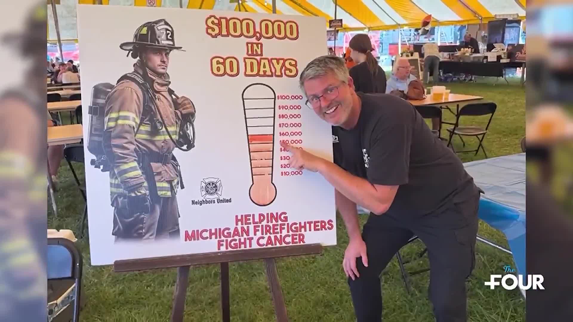 Walk the Red firefighters’ fundraiser supports Michigan heroes ...
