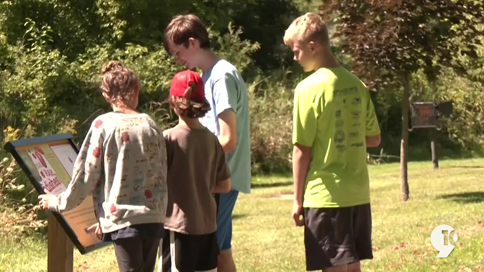Walk and read at the Isabella Park Story Walk at Island Park in Mount ...