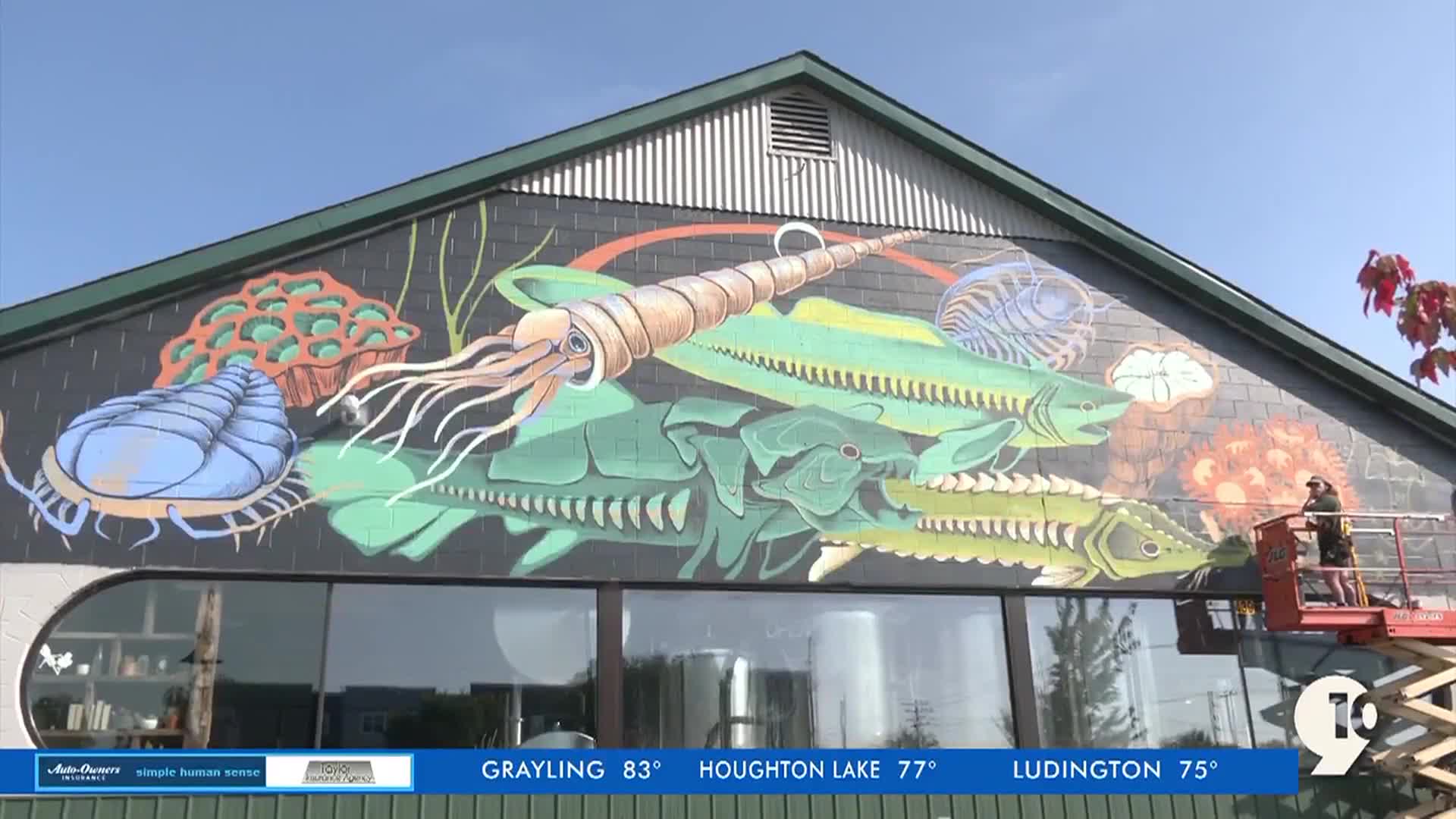 Traverse City Mural Festival Wraps Up With Colorful Displays 910news