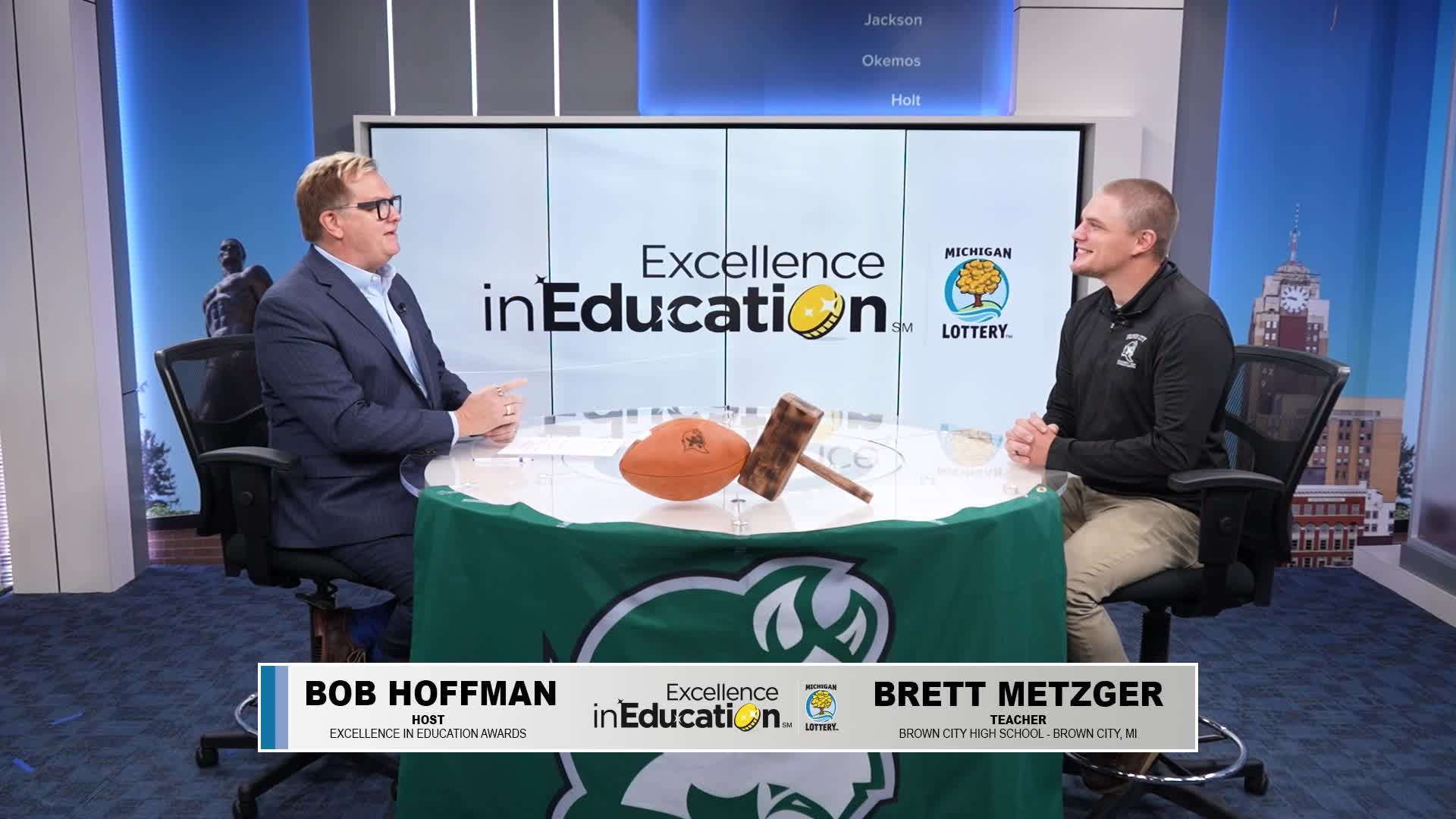 Excellence in Education: Brown City Junior Senior High School’s Brett ...