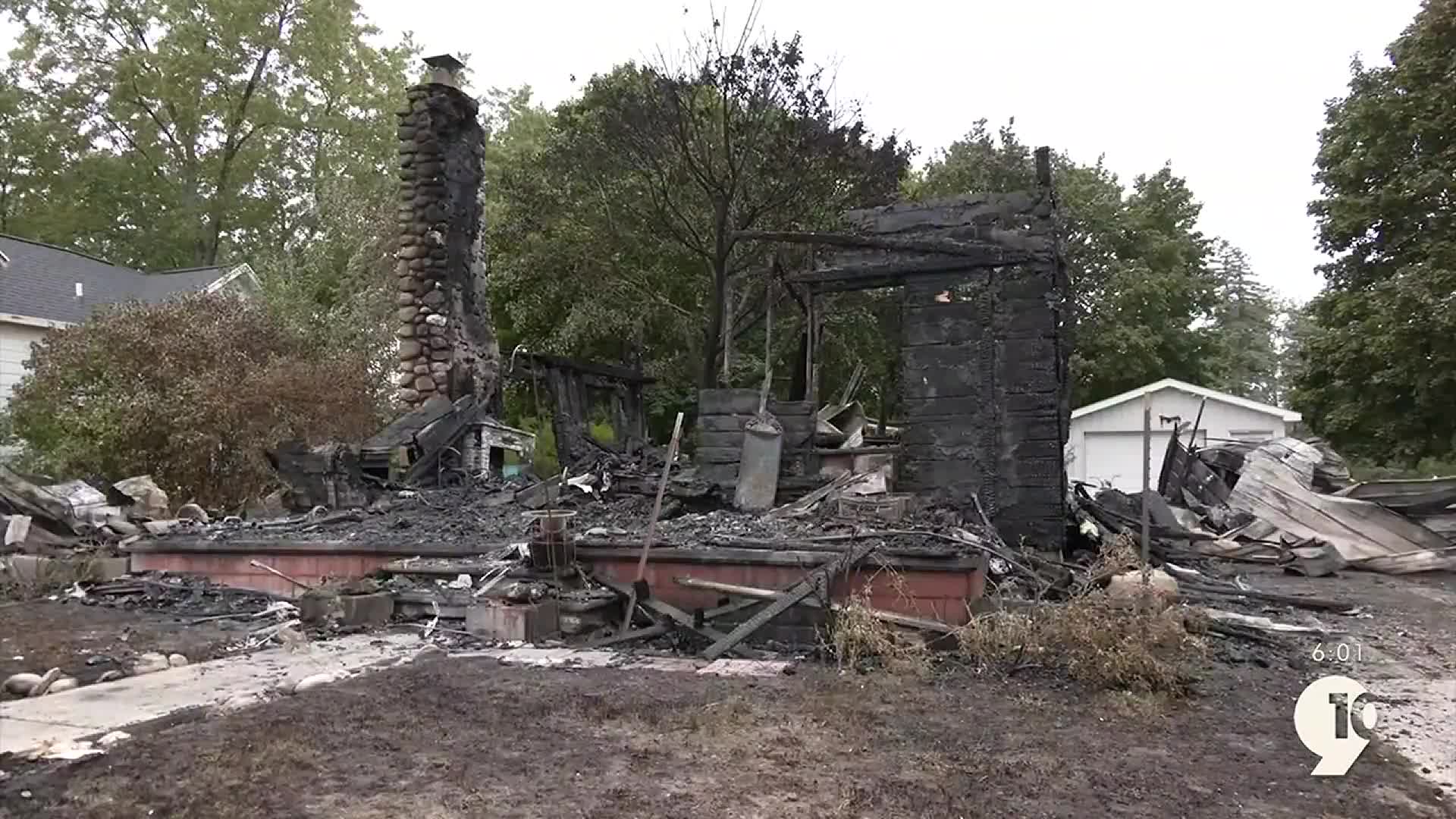 Family loses everything in Manton fire – 9&10 News
