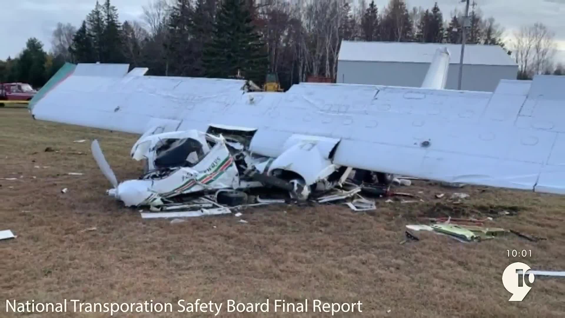 Officials: Pilot mistake led to 2021 Beaver Island plane crash that ...