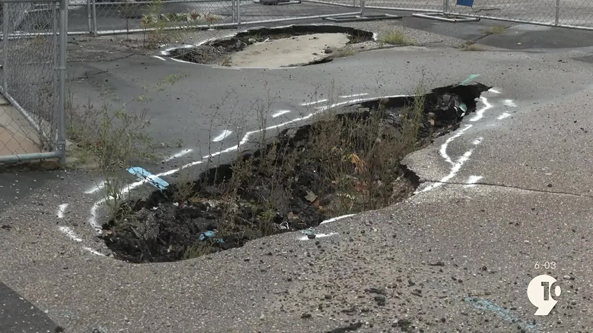Businesses concerned over failing Cadillac culvert as winter approaches ...