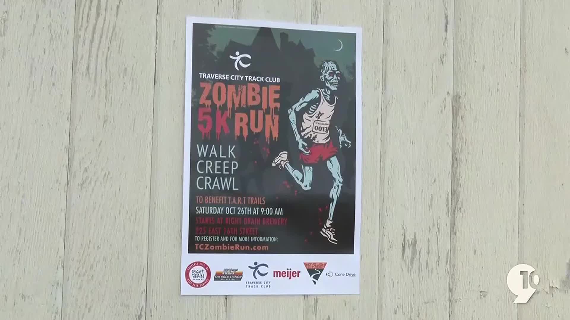 Walk, creep or crawl at the annual Traverse City Zombie Run 5K – 910News.com