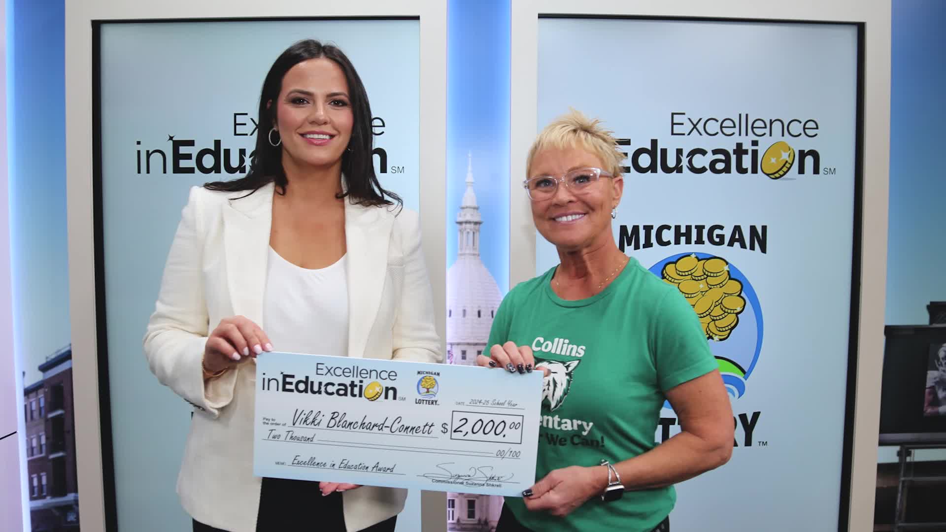 Excellence in Education: Vikki Blanchard-Connett from Houghton Lake ...