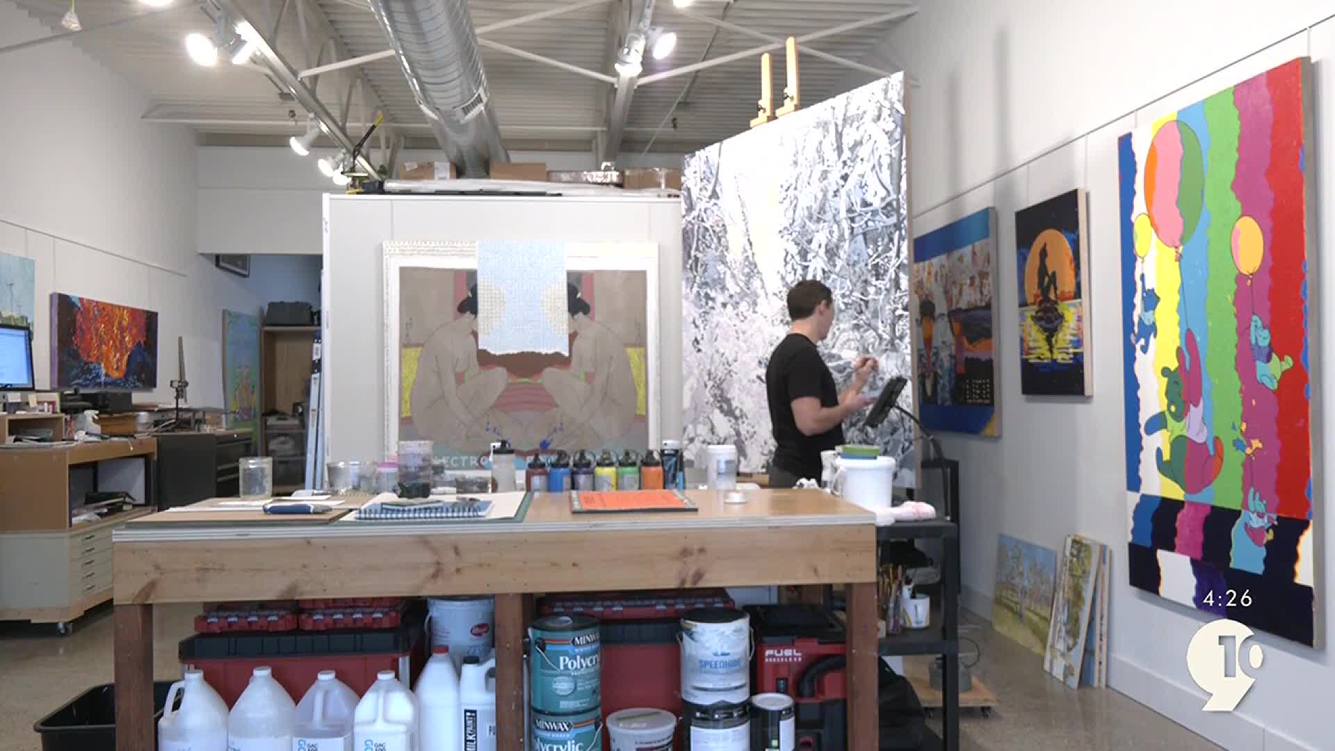 Artist Justin Shull find his inspiration from the nature in Northern ...